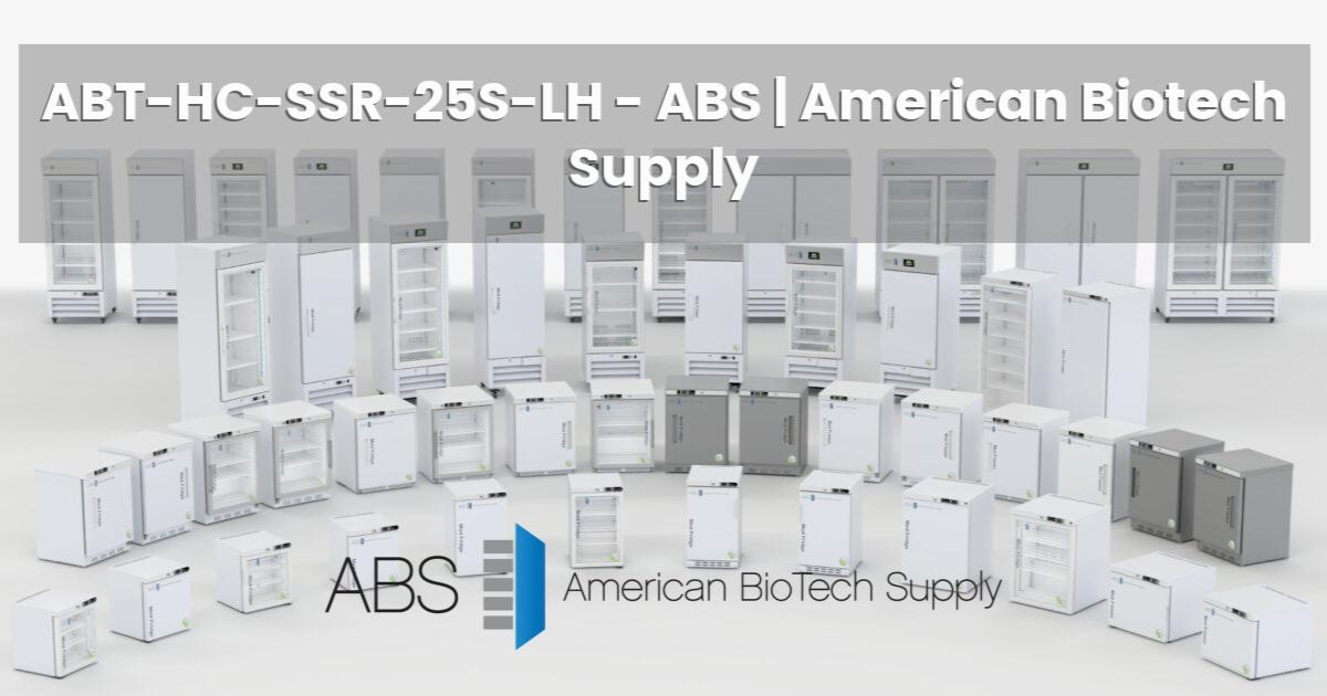 ABT-HC-SSR-25S-LH Stainless Steel Laboratory Refrigerator Left Hinged - ABS | American Biotech ...