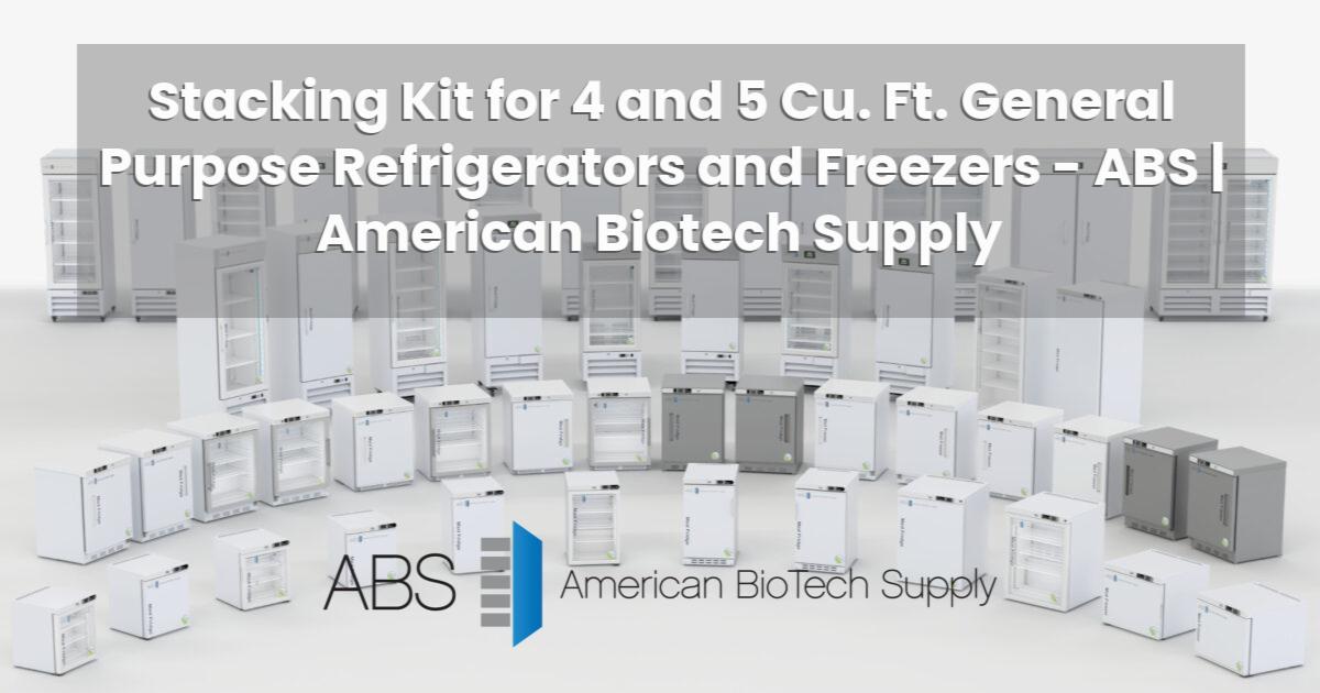 ABT-SK-04-FS Stacking Kit for 4 and 5 Cu. Ft. General Purpose ...